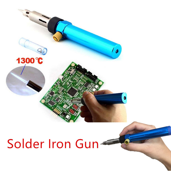 Gas Blow Torch Soldering Solder Iron Gun Butane Cordless Welding Pen ...