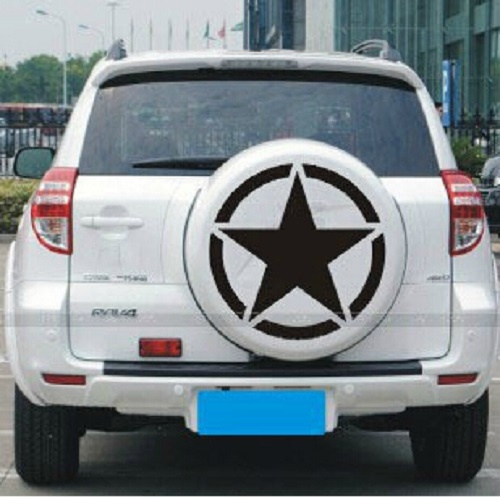 50cm US Army Star Vinyl Car Decal Bumper Sticker WW2 Willys Military ...