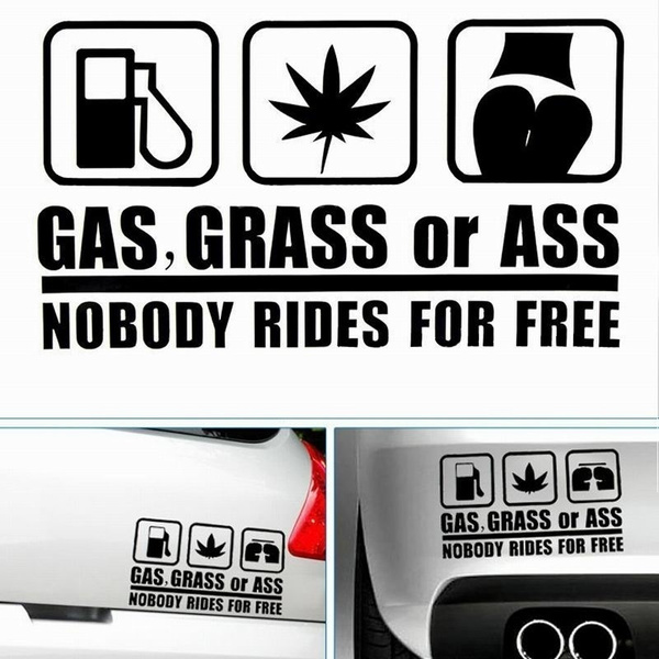 Funny Auto Car Hoods Trunk Thriller Rear Window Body Bumper Warning ...