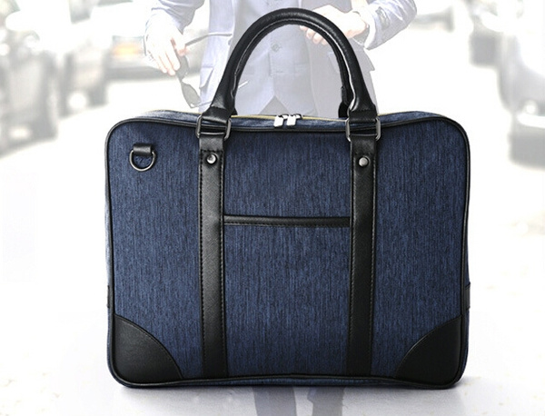 Oxford cloth bag business briefcase for work fight skin man bag Men's ...