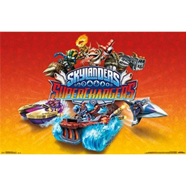 Skylanders Superchargers - Key Art 22x34 Standard Wall Art Poster | Wish