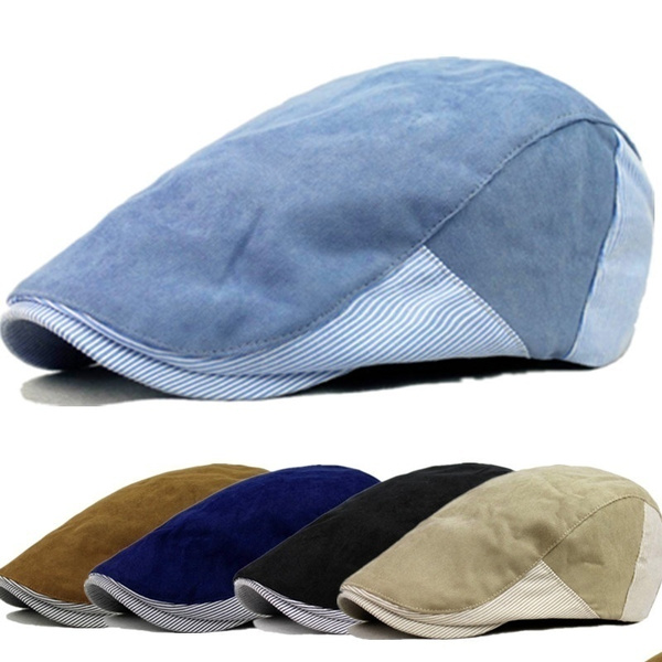 Fashion Cowboy Gatsby Cap Duckbill Visor Artist Ivy Hat Golf Driving ...