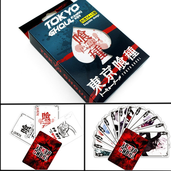 Solitaire Card Games Japan Anime Manga Tokyo ghoul Playing Cards 6.3X8 ...