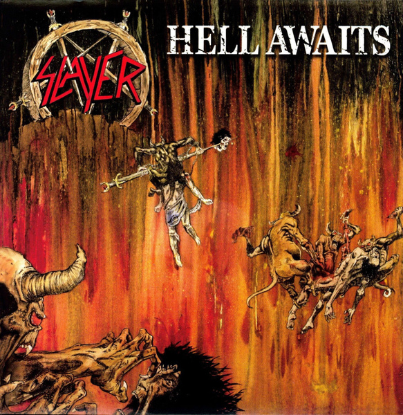 SLAYER - Hell Awaits Album Cover Art Print Poster 12 x 12 | Wish