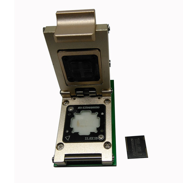 eMCP Pogo Pin test Socket with SD interface,Nand flash BGA186 BGA162 ...