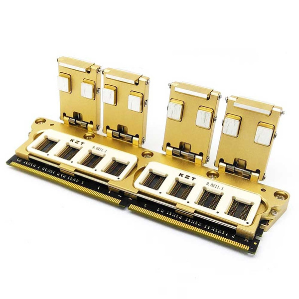 Ddr4 Sdram Particle Test Fixture Multi Fuction All In One Jig Memory Chip Burn In Socket 