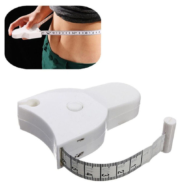 Practical Fitness Accurate Body Fat Caliper Measuring Body Tape Ruler ...