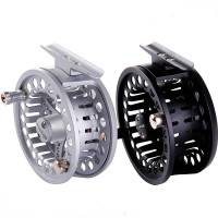 Sougayilang 3BB Aluminum Fly fishing reel Die Full Metal Casting CNC ...