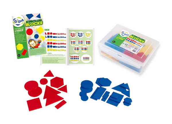 Gigo toys #1027 Used to classify shapes Sizes colours thickness and ...