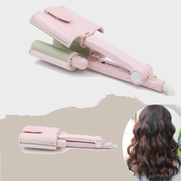 Japan head three ceramic butterfly egg roll rod curlers three artifact ...