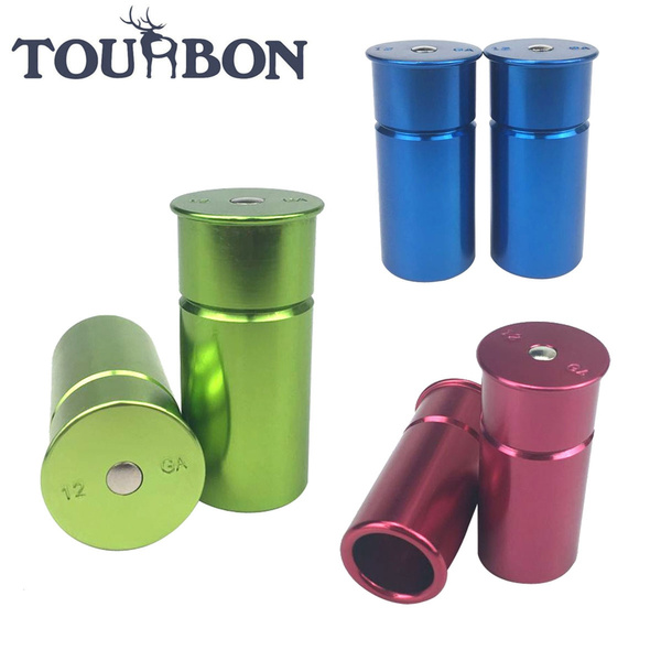 Tourbon Tactical 12GA Shotgun Snap Caps Reusable Aluminum Shells for ...