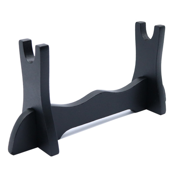 8" Mini Wood Samurai Sword Katana Wakizashi Tanto Holder Stand Dispaly ...