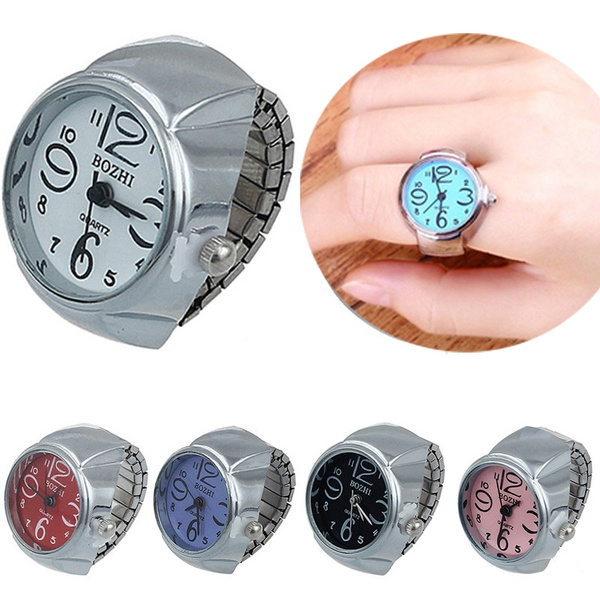 Fashion Women Mens Dial Quartz Analog Watch Creative Steel Cool Elastic ...