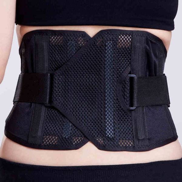 Size XL Fit waistline from 87cm to 95cm CE FDA Unisex Super Thin Lumbar ...