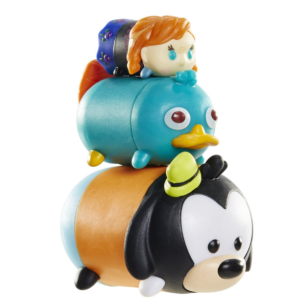 Disney Tsum Tsum 3 Pack: Anna, Perry, Goofy | Wish