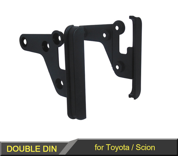 For Toyota Double Din Dash Installation Kit Brackets Fascia Stereo Side ...