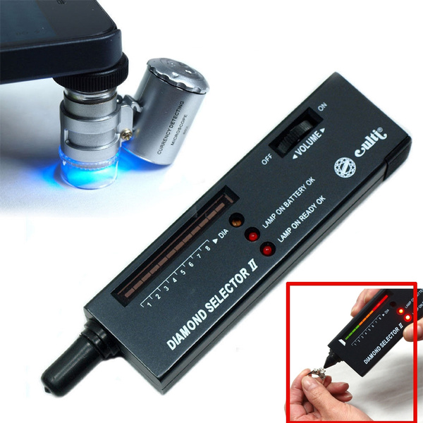 Portable Jeweler Diamond Tool Test Pen Kit Diamond Tester Selector ...