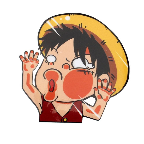 Anime One Piece Monkey·D·Luffy Car Sticker Window Auto Decal Wall | Wish
