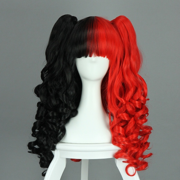 Cosplay Anime Black and White Peruke. | Wish