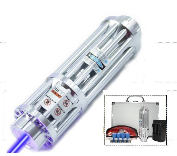 High Power Blue Laser Pointer Strong Laser Shot Bird Light Cigarrete ...