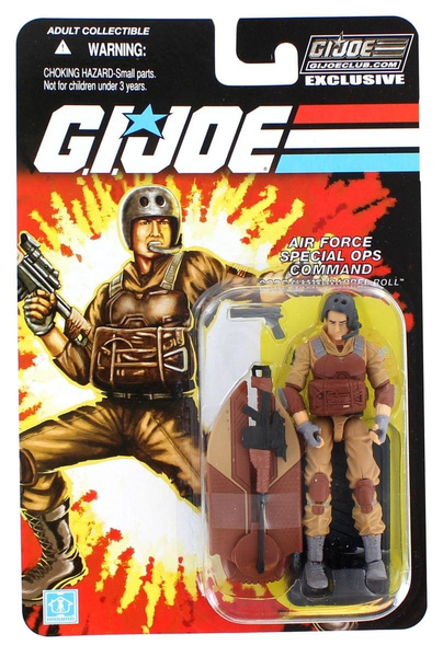 G.I. Joe 3 3/4" Action Figure: Air Force Special Ops Command Barrel ...