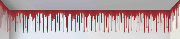 Haunted House Blood Dripping Backdrop Wallpaper Roll Decoration Prop | Wish
