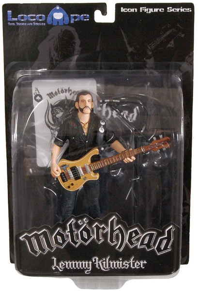 Motorhead Lemmy Kilmister 7" Icon Figure Rickenbacker Guitar Eagle | Wish
