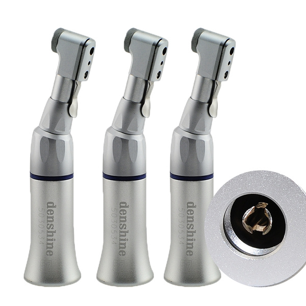 3 Packs Dental Slow Low Speed Wrench Type Handpiece Contra Angle Latch ...