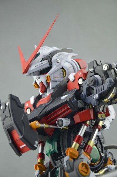 Motor King model 1/35 Seed Gundam Astray Red Frame bust Head bust ...