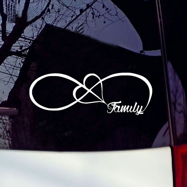 Stickers, Labels & Tags Paper & Party Supplies Infinity Symbol Forever ...