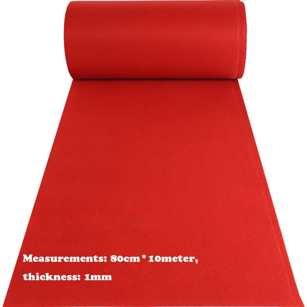 80CM*10M Red Carpet Runner VIP Wedding Birthday Party Event Prom ...