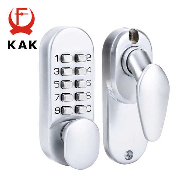 KAK Zinc Alloy Miniature Mechanical Combination Lock Numberal Deadbolt ...