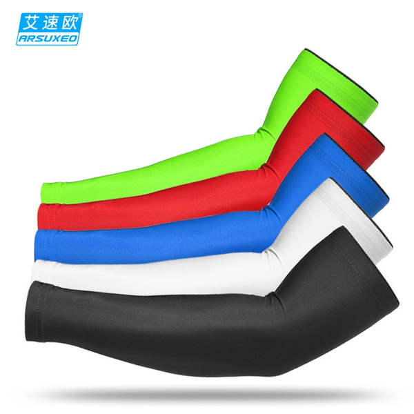 ARSUXEO Cycling Sleeves Armwarmer MTB Bike Bicycle Sleeves Arm warmer ...