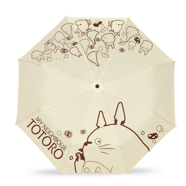 New Umbrellas Studio Ghibli Totoro Umbrella Female Cute Funny Cute ...