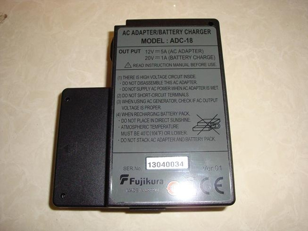 Fujikura ADC-18 AC adapter for Fujikura 70S & 80S fusion splicer | Wish