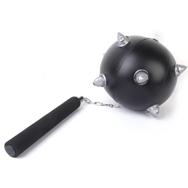Kids Inflatable Spike Ball Chain Hammer Toy with Spike Pool Beach Toy ...
