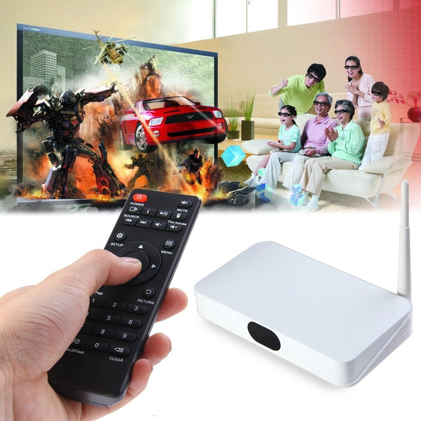 Q7 Quad Core ARM Cortex-A7 RK3128 Mini PC Android 4.4.4 TV Box Player ...