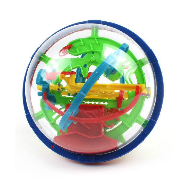 100 Steps 929A Puzzle Ball Small Educational Magic Intellect Ball ...