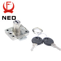 Iron Drawer Lock Furniture Desk Cabinet Locker Lock 16mm Lock Core 22 ...