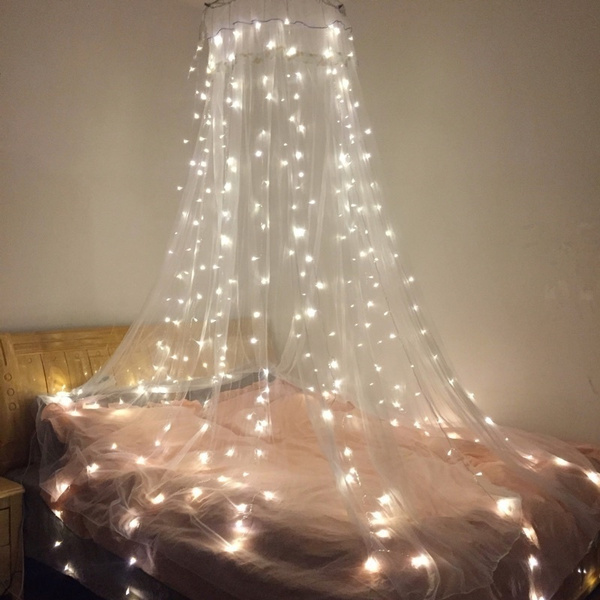 3m x 3m 300 LED Indoor/ Outdoor String Fairy Light Curtain Light ...