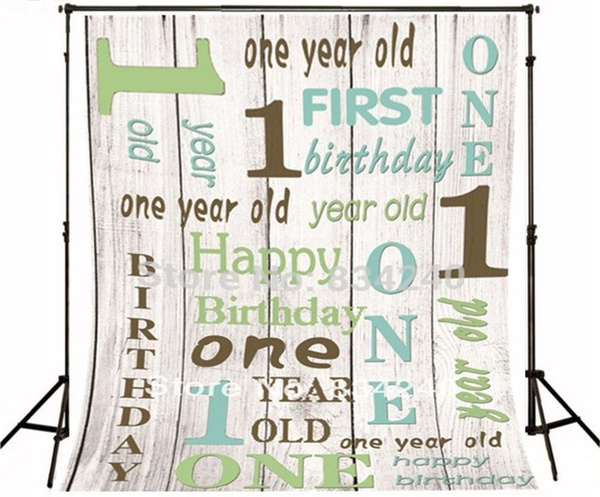 Baby First Birthday Photographic Backdrop Customized Photo Backdrops ...