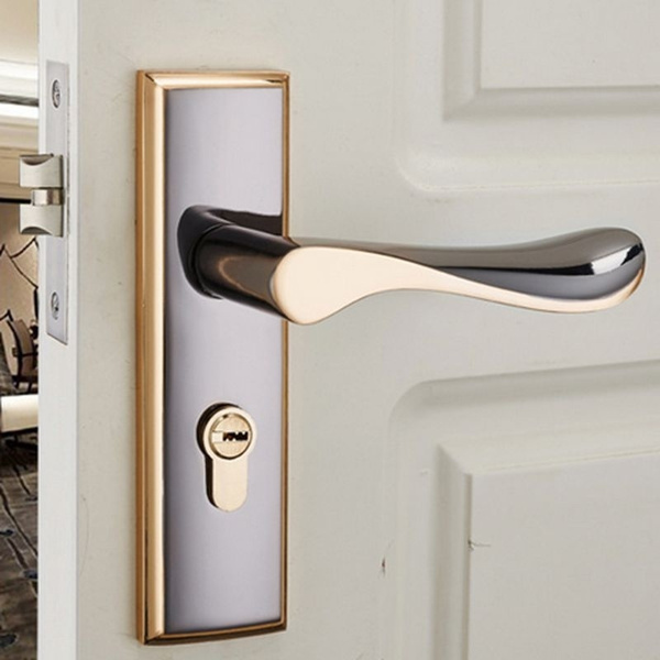 Hot Modern High-grade Titanium Bearing Mechanical Locks Mortise Handle ...