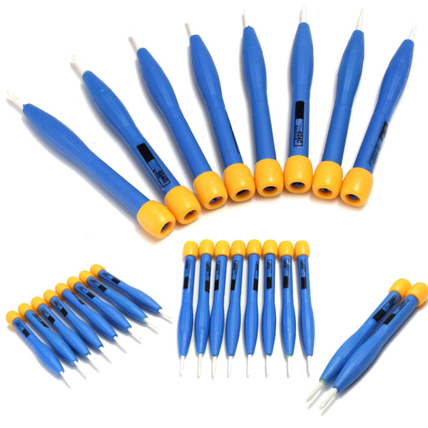8PCS Adjust Frequency Screwdriver Anti-static Plastic Ceramic Set 90MM ...