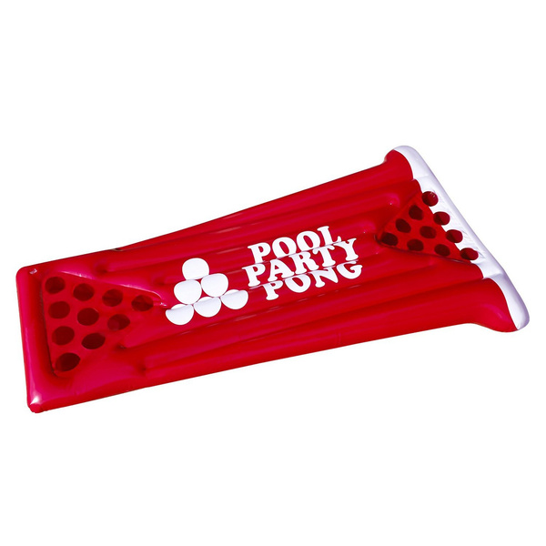 Red Pool Party Pong Table | Wish