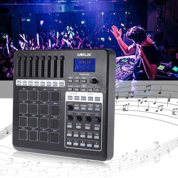 PANDA200 Portable 3 Switchable Pad Banks 2 Control Bands USB MIDI Pad ... PANDA200 Portable 3 Switchable Pad Banks 2 Control Bands USB MIDI Pad ...