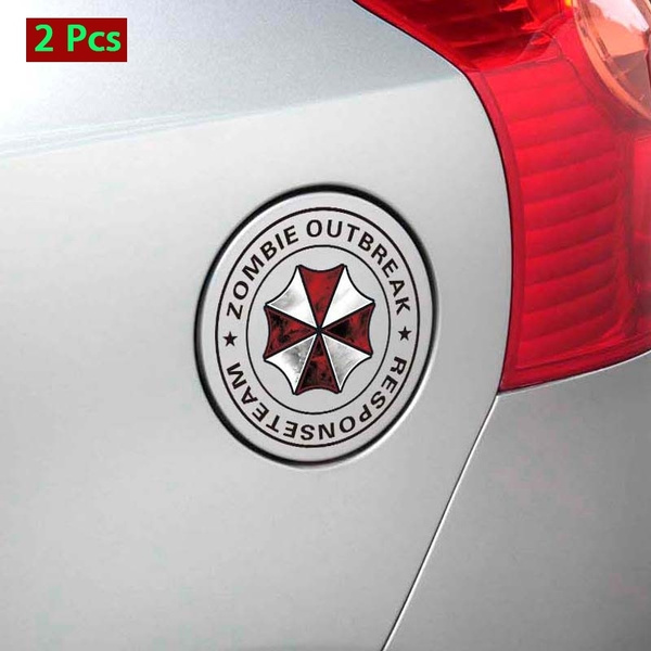 2Pcs Resident Evil Corporation Umbrella Personality Cartoon Wall ...