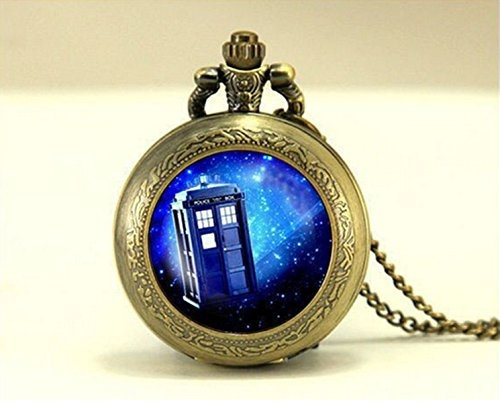 Dr. Who Pocket Watch, Doctor Who Tradis Pocket Watch, Includes Two ...