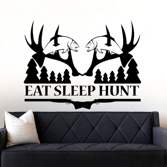 Home Décor Hunting Decal Deer Hunting Decal Hunting Target Decal Trophy ...