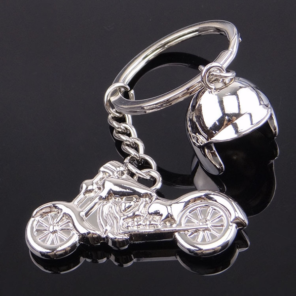 Simulation with Helmet Motorcycle Key Chain Car Keychain | Wish