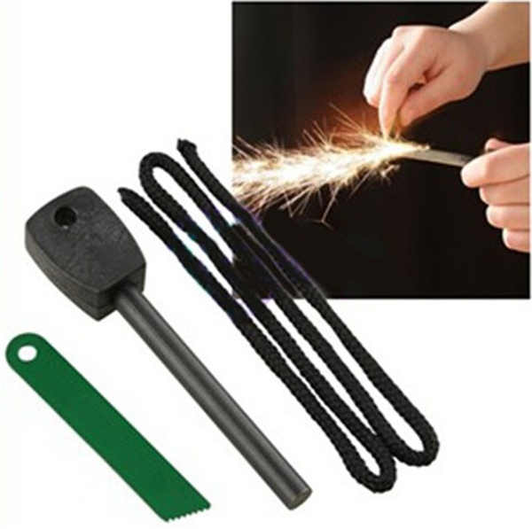 Flintstone Take Firebar Flint Fire Sticks Magnesium Rod Outdoor Lighter ...